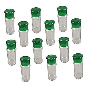 FELTECHELECTR Condiment Jars 24pcs Dispenser Mini s Plastic to Go Containers Empty Jars Condiment Jars Pepper Plastic Pepper Shakers Storage Jar Storage Bottle Salt Shaker Storage Containers
