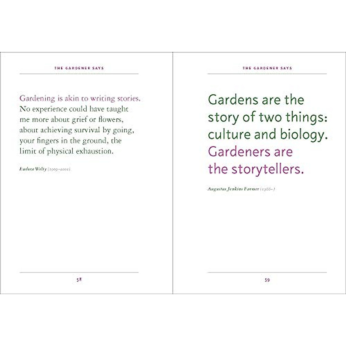 The Gardener Says: Quotes, Quips, and Words of Wisdom