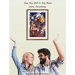 XIHOO Anime Cartoons The Owl House Wall Art Print Poster Home Decor Premium - Matte poster Frameless Gift 11 x 17 inch(28cm x 43cm)