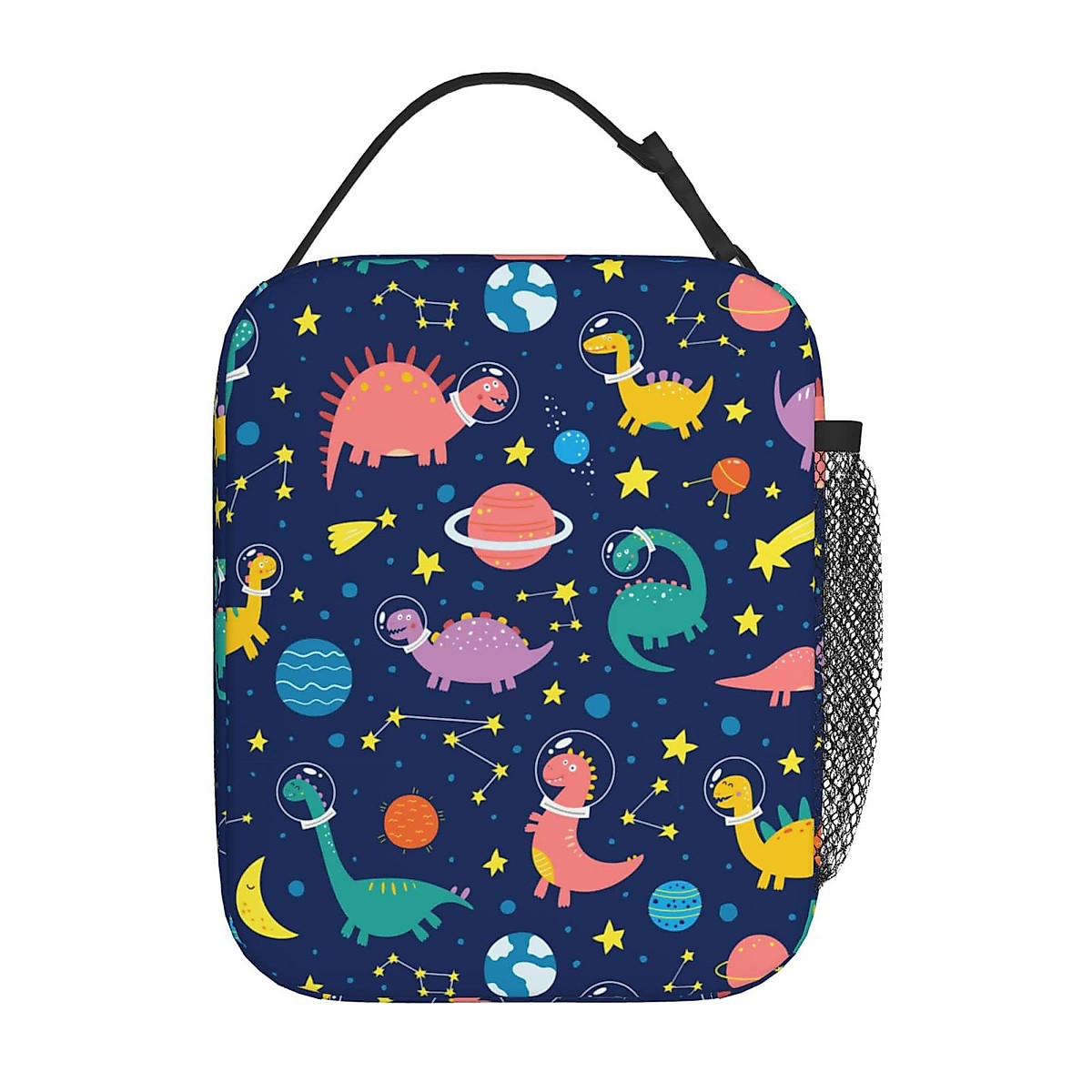 Dinosaur Dino Fun Lunch Bag Insulated Lunch Box Reusable Lunchbox Waterproof Portable Lunch Tote For Men Boys