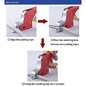 Techtongda Electric Heating Welding Strapping Tool Manual Handy Strap Tool 220V
