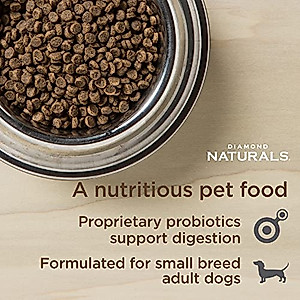 Diamond Naturals Small Breed Dog Real Lamb Recipe Premium Dry Dog food, 18 lb