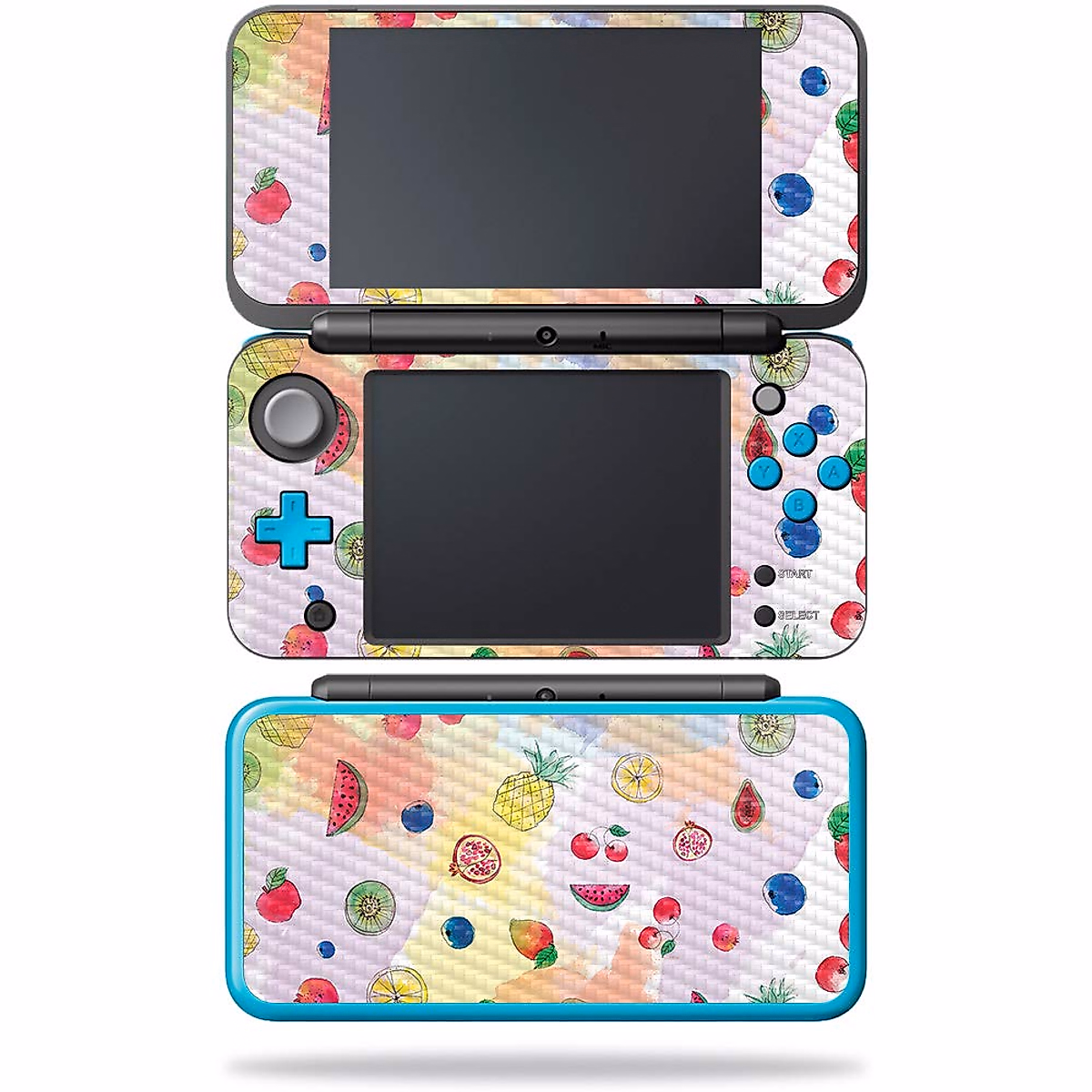 MightySkins Carbon Fiber Skin for Nintendo New 2DS XL - Sabotage | Protective, Durable Textured Carbon Fiber Finish | Easy to Apply, Remove, and Change Styles | Made in The USA