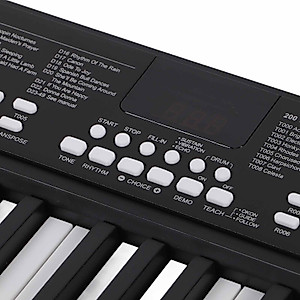 37 Key Piano Keyboard,Electronic Rechargeable Piano with Headphone Jack,Musical Instruments