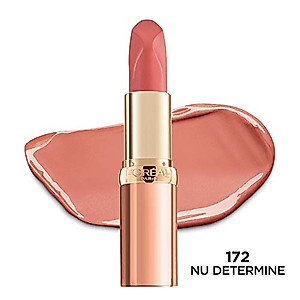 L’Oréal Paris Colour Riche Les Nus Lipstick, Nu Determine, 0.13 Oz.