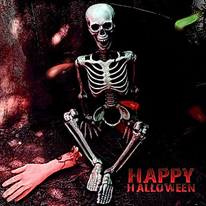 SIHUAN Halloween Horror Party Decorations Hanging Broken Body Parts Halloween Scary Props Bloody Hands Feet Halloween Tricky Haunted House Crime Scene Vampire Zombie Party Favor（3PCS Body Parts）