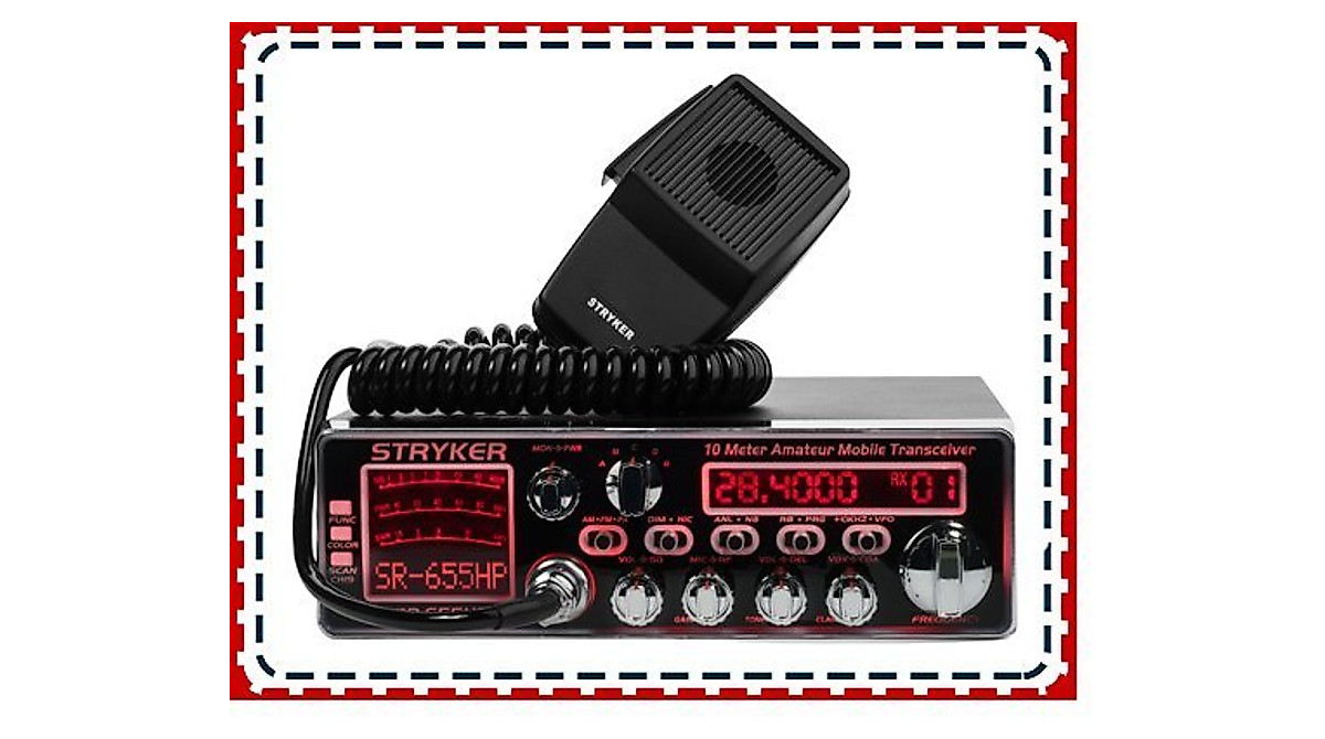 Stryker SR-655 10 Meter Amateur Radio - High Power & Custom Features