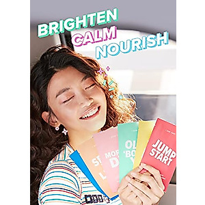 I DEW CARE Sheet Mask Pack - Let’s Get Sheet Faced | Mother's Day, 14-Day Intense Skincare Makeover with Collagen, Tea Tree Oil, Eucalyptus, Lotus Flower, 14 Count