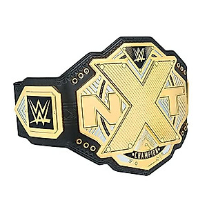 WWE Authentic Wear NXT Championship Commemorative Title Belt Gold
