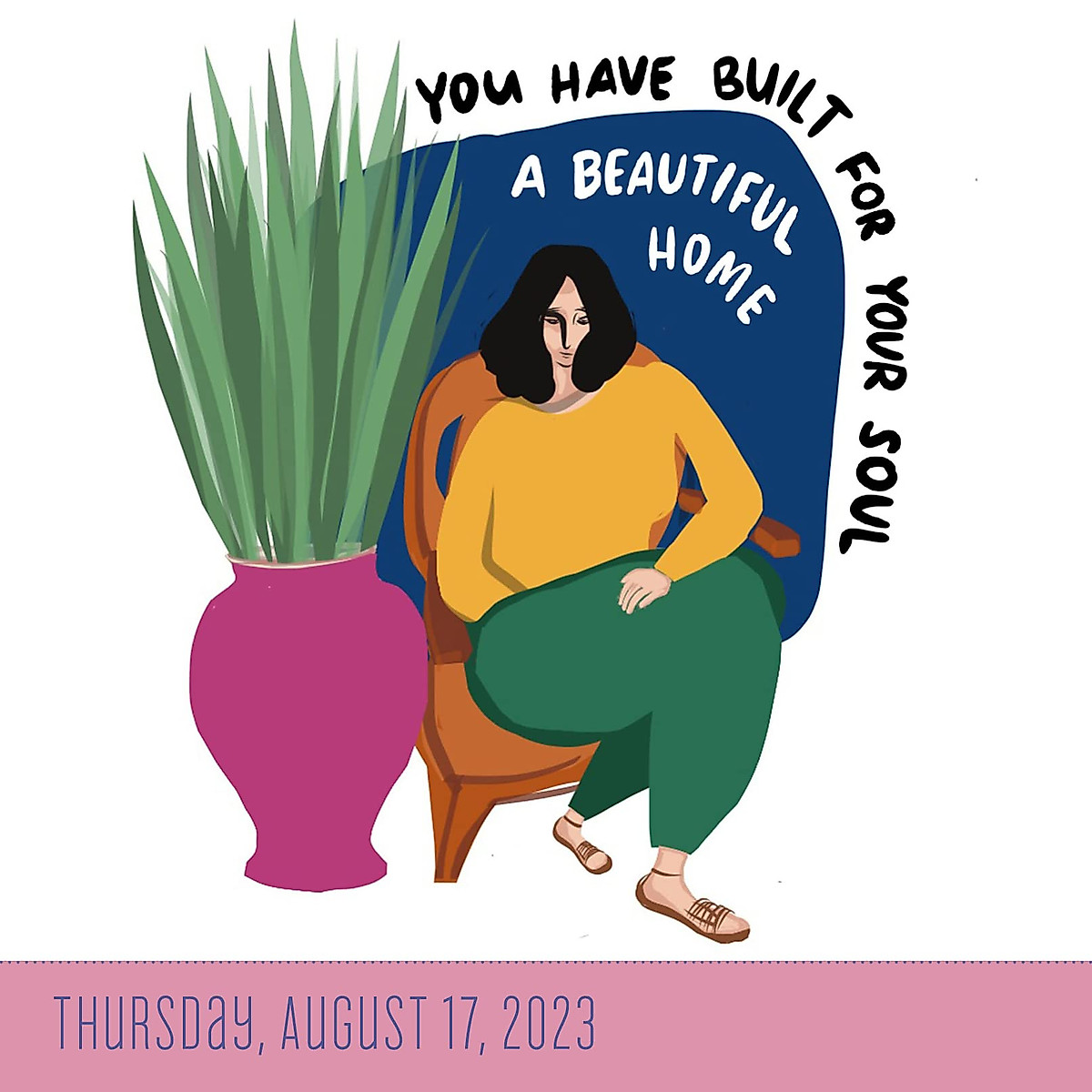 Today Is Going to Be a Great Day! Page-A-Day Calendar 2023: 365 Days of Words to Inspire and Art to Keep