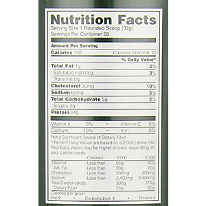 100% Whey Protein - Gold Standard (Natural) Vanilla 2 lbs