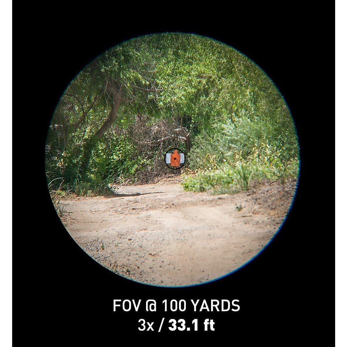 Monstrum Blackbird 3X Prism Scope | Black