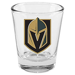 Boelter Las Vegas Golden Knights Satin Etch Shot Glass