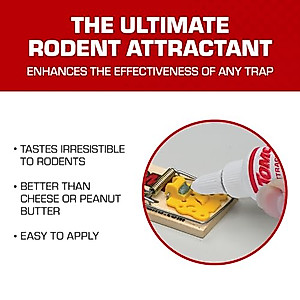 Tomcat Attractant Gel, Attracts Mice and Rats, Great Alternative to Cheese or Peanut Butter, 1 oz.