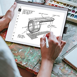 Fintie Slim Case for Remarkable 2 Digital Paper Tablet 10.3 inch (2020 Released) - Premium PU Leather Lightweight Book Folio Cover with Pen Holder, Not Fit Remarkable 1, Black