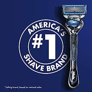 Gillette Fusion5 ProShield Chill Men's Razor Blades, 4 Blade Refills