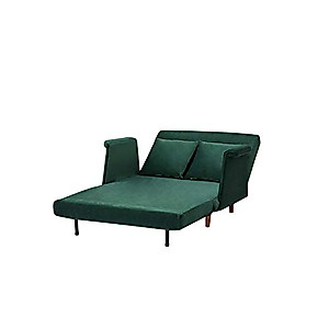 GIA Furniture Home Series Convertible Loveseat, Green