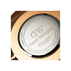 Daniel Wellington Classic Sheffield 40mm Men's Watch, DW Classic Leather Rose Gold Watch for Men