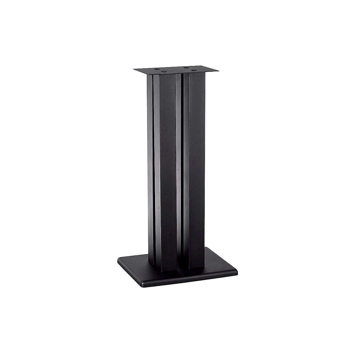 Monolith 28 Inch Speaker Stand (Each) - Supports 100 lbs, Adjustable Spikes, Compatible with Bose, Polk, Sony, Yamaha, Pioneer and Others, Black