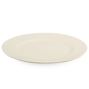 Gracie Bone China 12-Inch Platter, Pure White