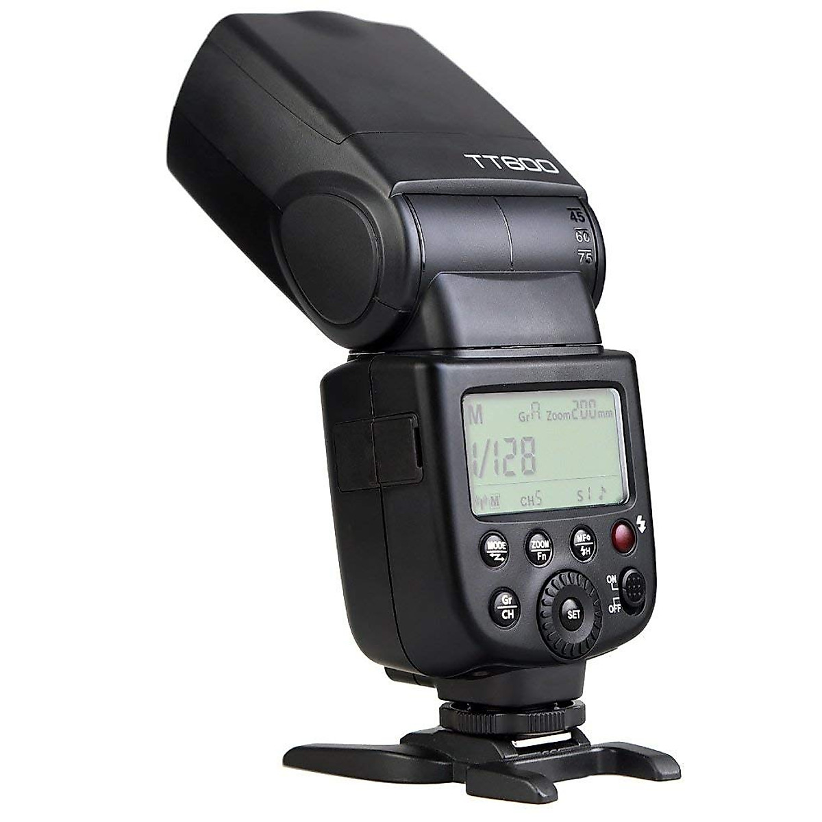 Godox TT600 HSS 1/8000S 2.4G Wireless GN60 Flash Speedlite Built in Godox X System Receiver with X2T-N Trigger Transmitter Compatible Nikon Camera