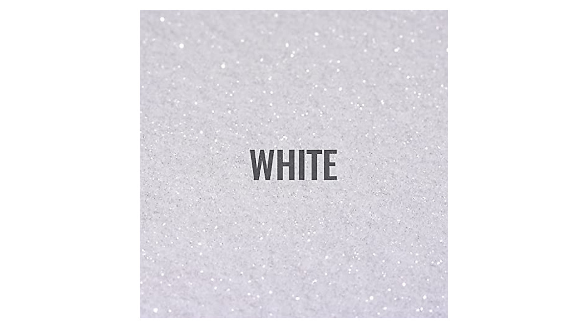 YGDZ White Glitter Powder for Crafts & Cosmetics - 140G