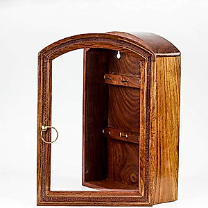 Nagina International Wooden Hand Crafted Premium Decorative Beautiful Key Cabinet | Keys Box | Nautical Gifts