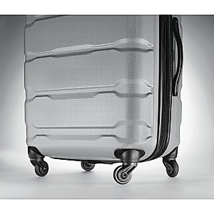 Samsonite Omni PC Hardside Expandable Luggage with Spinner Wheels, Silver, 3-Piece Set (20/24/28)