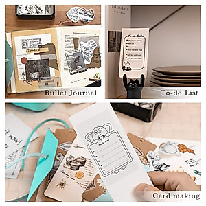 Phomemo Mini Bluetooth Mobile Printer - M02 Pocket Thermal Printer Portable Hand-held Ink-less Printers, Compatible with iOS/Android for Learning, To-do Lists, Journals, Planners, Scrapbooks, Labeling