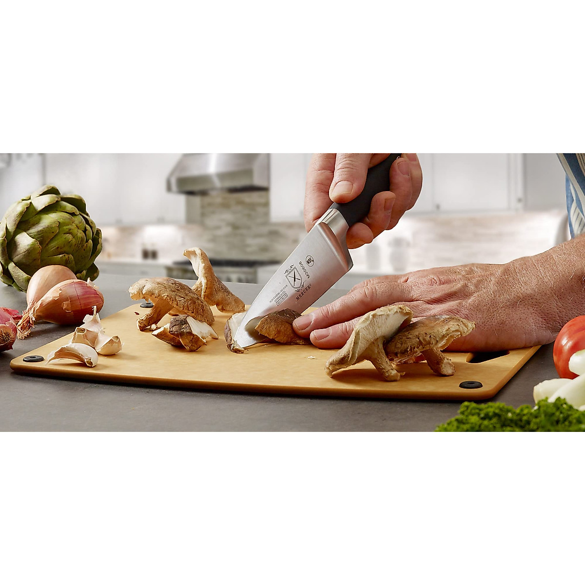 Mercer Culinary Composite Cutting Board 14 9/16" x 10 13/16" with Silicone Feet