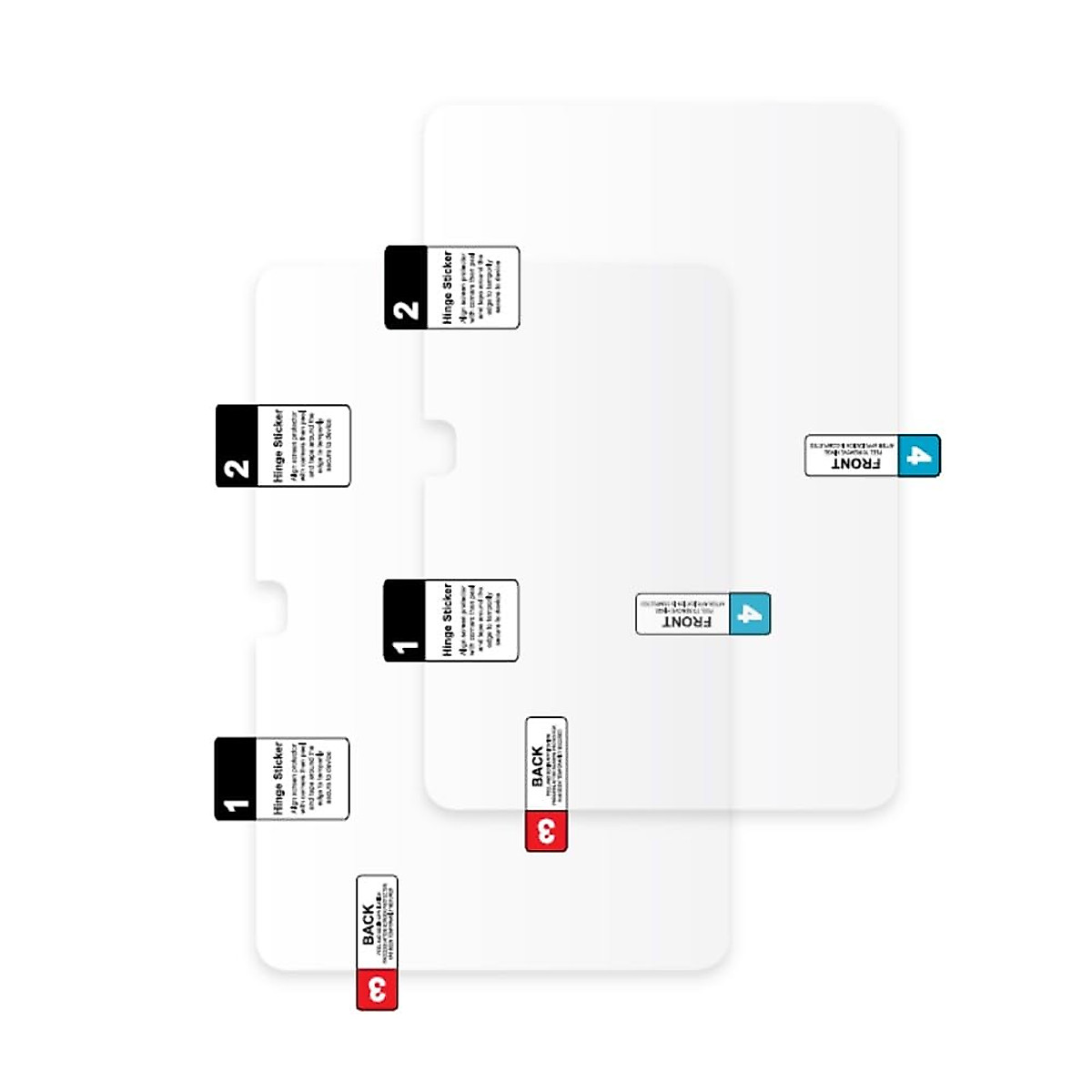 All-New, NuPro Clear Screen Protector (2 Pack), for Fire HD 8 tablet & Fire HD 8 Plus tablet (2022 Release)