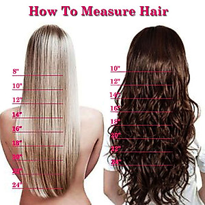 Lelinta 7Pcs 16 Clips 24 Inch Wavy Curly Full Head Clip in on Double Weft Hair Extensions, Dark Black, 24 Inch