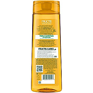 Garnier Fructis Triple Nutrition Shampoo, Dry to Very Dry Hair, 12.5 fl. oz.