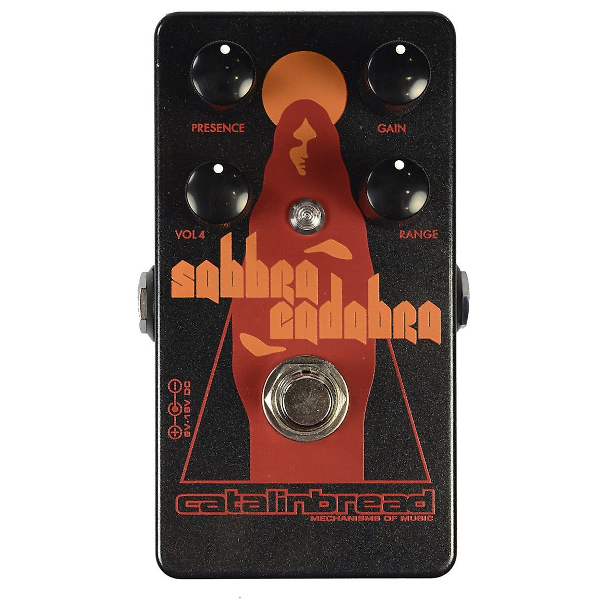 Catalinbread SABBRA CADABRA Foundation Overdrive Pedal w/Geartree Patch Cables