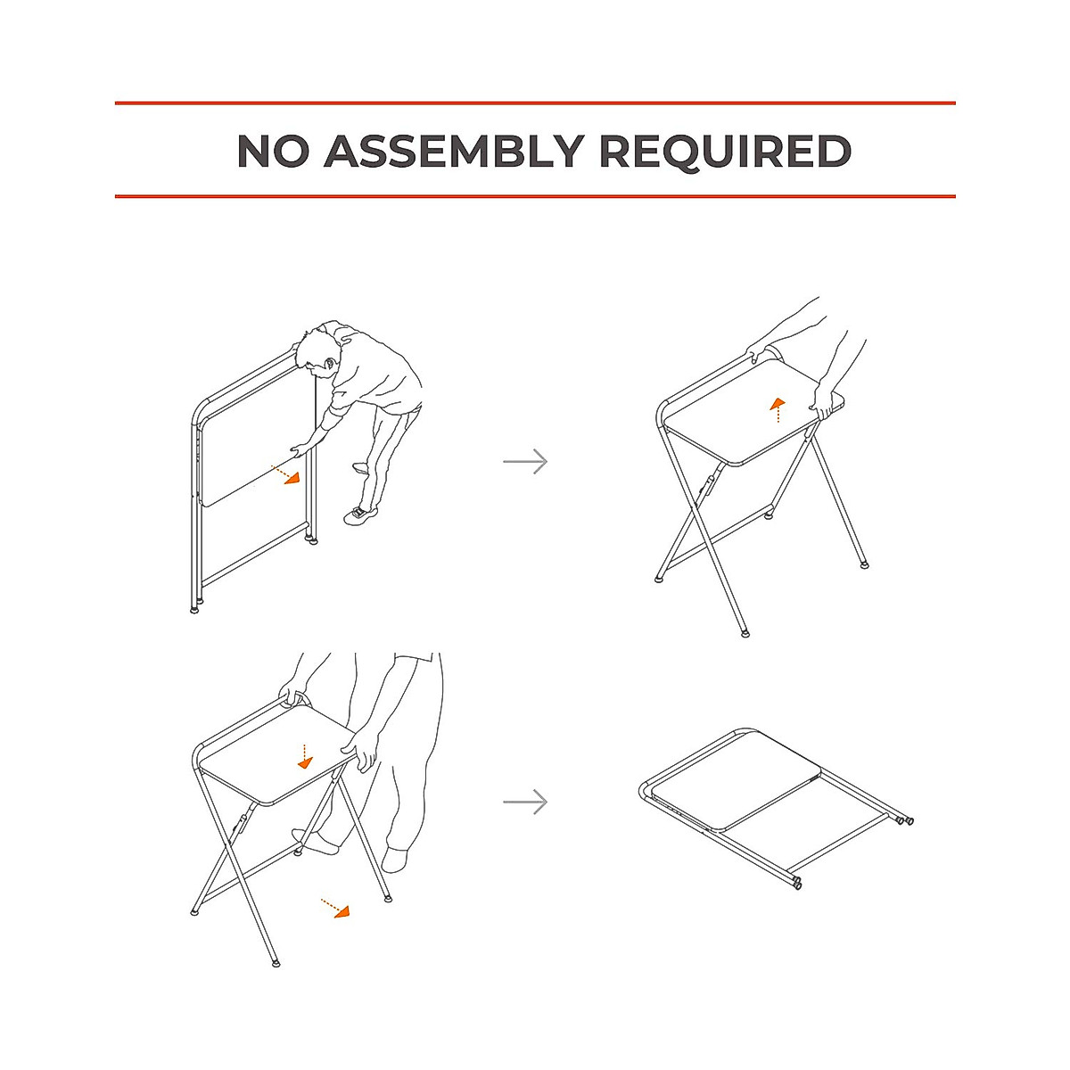 SOFSYS Modern Folding Desk for Small Space, Computer Gaming, Writing, Student and Home Office Organization, Industrial Metal Frame with Premium Desktop Surfaces, Espresso/Black