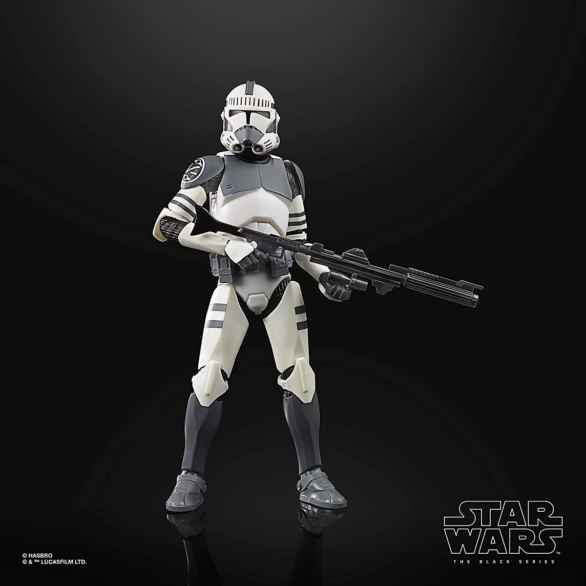 STAR WARS The Black Series Clone Trooper (Kamino) Toy 6-Inch-Scale The Clone Wars Collectible Action Figure, Kids Ages 4 and Up