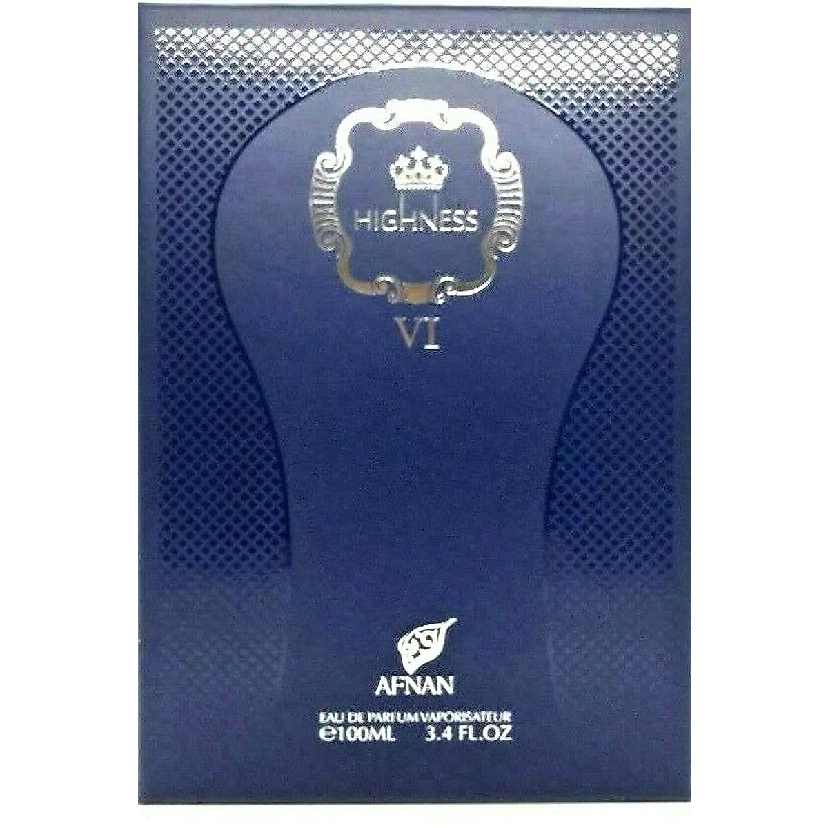 Afnan Highness VI Blue for Men Eau De Parfum Spray, 3.4 Ounce