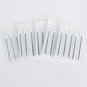 Shuiniba 20G 5 Pieces Body Ear Navel Nose Lip Nipple Piercing Needles
