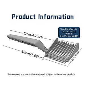 2PCS Fade Combs Barber Combs Professional Hair Cutting Comb Heat Resistant Comb Curved Positioning Flat Top Comb Barber Supplies, Design Barber Fade Combs, for Travel, Home, Hair Salon