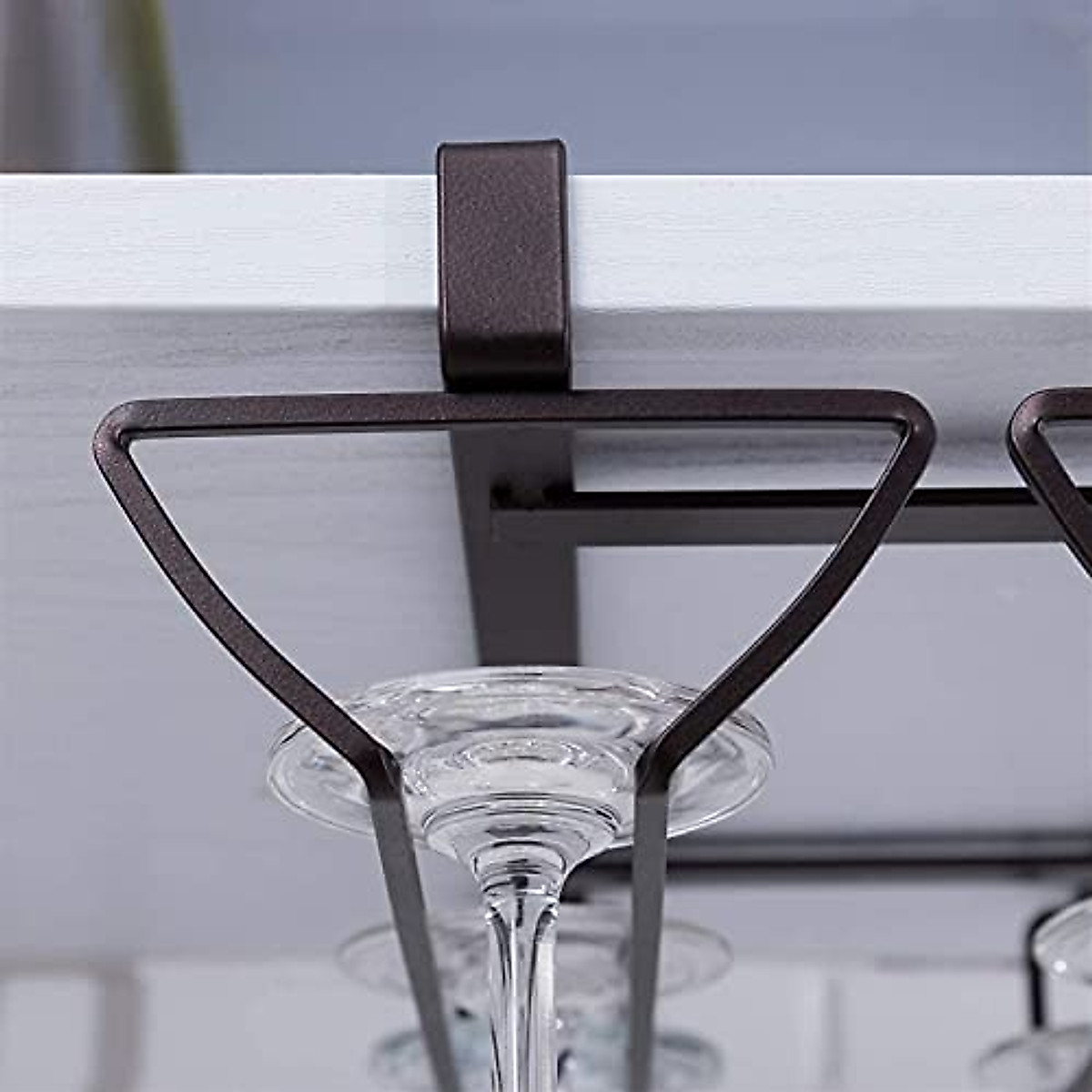 Wine Glass Shelf, Upside-down Home Goblet Iron Art Shelf, Wine Glass Hanging Storage Rack