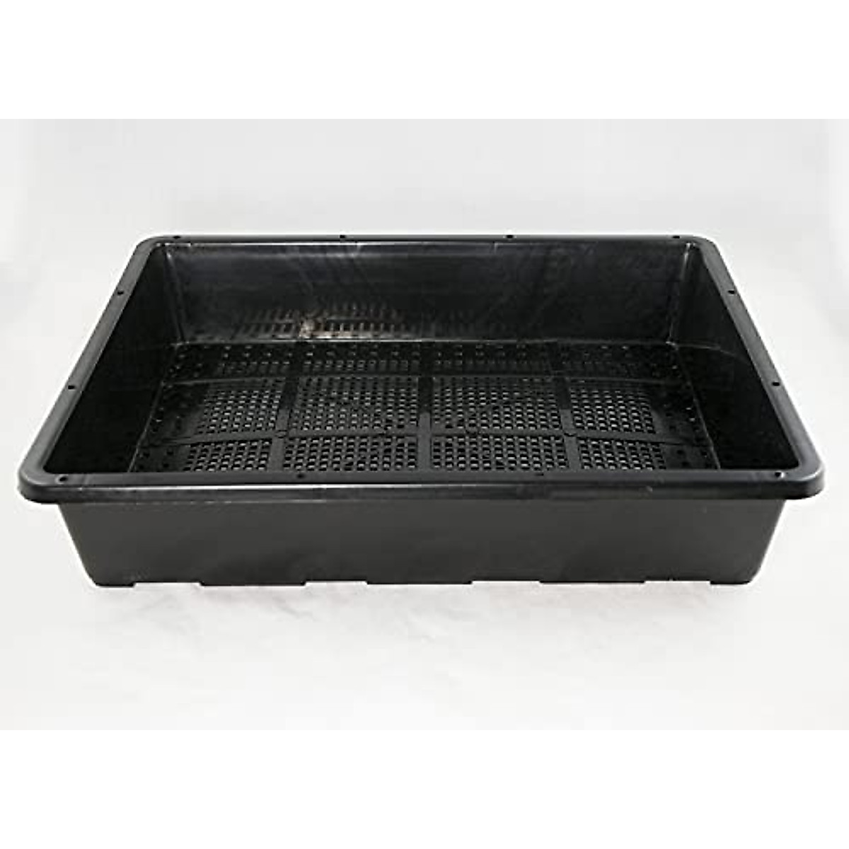 Calibonsai 2 x Black Plastic Tray for Propagation, Bonsai Forest/Group Planting 15"x 12"x 3"