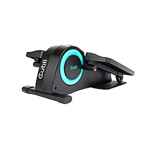 Cubii JR1, Under Desk Elliptical, Bike Pedal Exerciser, Seated Elliptical, Work from Home Fitness, Mini Elliptical Machines for Home Use, Exerciser for Seniors, Desk Exercise, Aqua…
