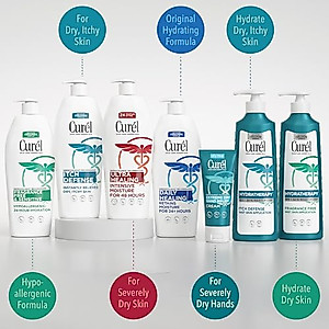 Curel Fragrance Free Comforting Body Lotion, Body and Hand Moisturizer for Dry, Sensitive Skin, 13 Ounce, with Advanced Ceramide Complex, Repairs Moisture Barrier