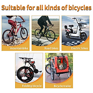 Bike Camera Rechargeable Battery 360 Rotation - 3 Mins Easy Install Handlebar Bicycle Camera with Rear View Monitor Color Night Vision Ebike Camera PTAVLO P01