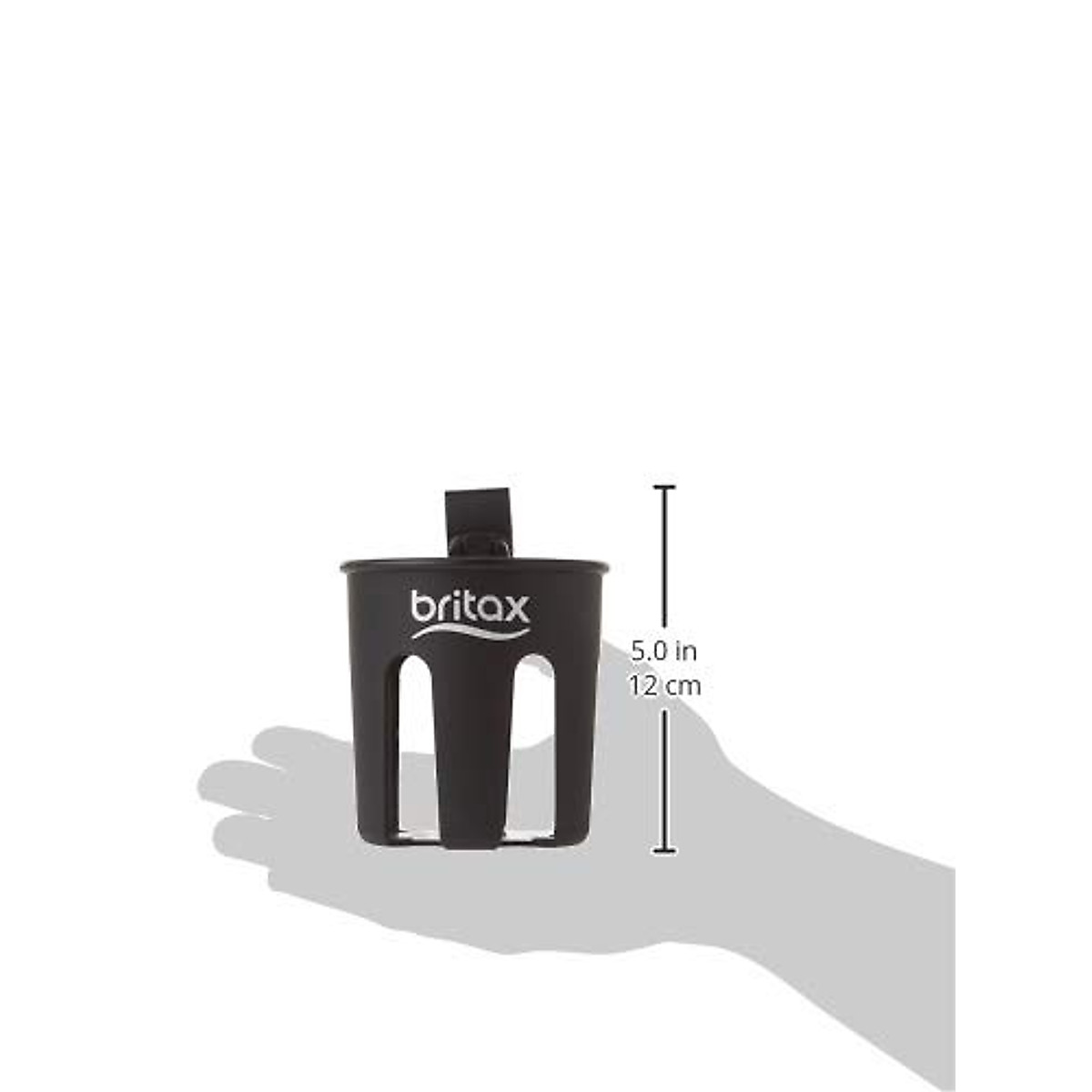 Britax Stroller Cup Holder, Black - Compatible with Single B Agile, B Free, Pathway and B Lively Strollers