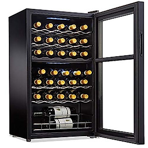 Wine Enthusiast 32-Bottle Dual Zone MAX Compressor Wine Cooler