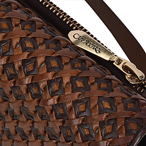 CUADRA Women's Belt Bag in Bovine Leather Brown, BOD24RS