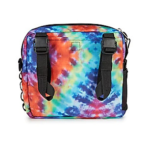 JanSport Central Adaptive Accessory Bag, Red/Multi Hippie Days, 6L