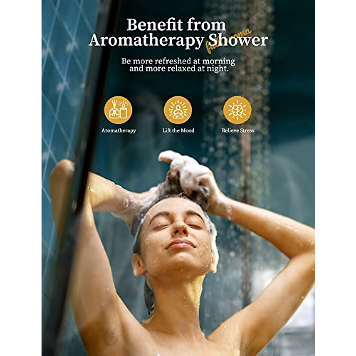 Shower Steamers Aromatherapy - 8 Pack Valentine Pure Essential Oil Shower Bombs for Home Spa Bath Self Care, Essential Oil Stress Relief and Relaxation Bath Gifts for Mom Women, Birthday Day, Travel