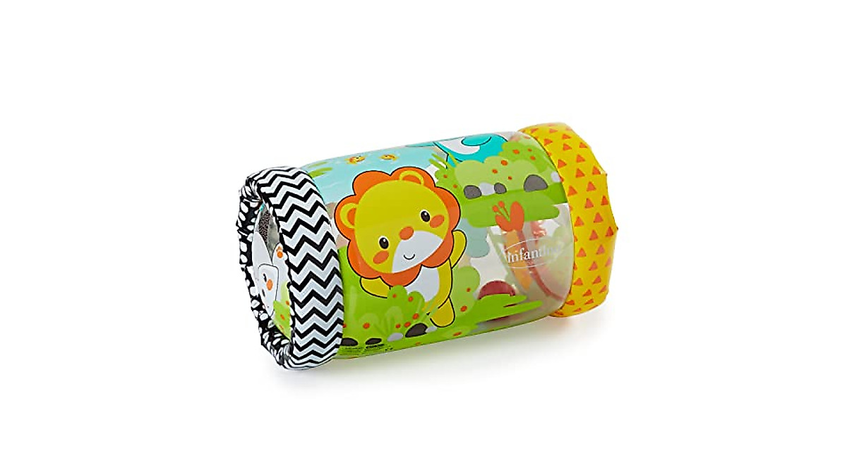 Infantino Jungle Peek & Roll Toy for Gross Motor Skills